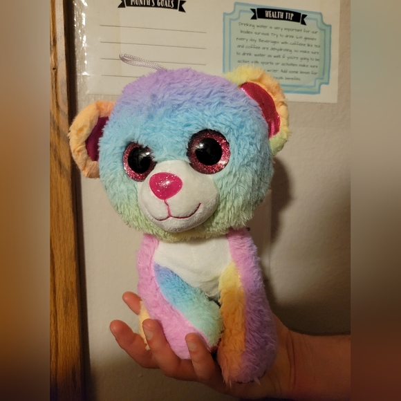 scent Sations | Toys | 25 Vibrant Rainbow Plush Toy Bear Beanie Boo ...